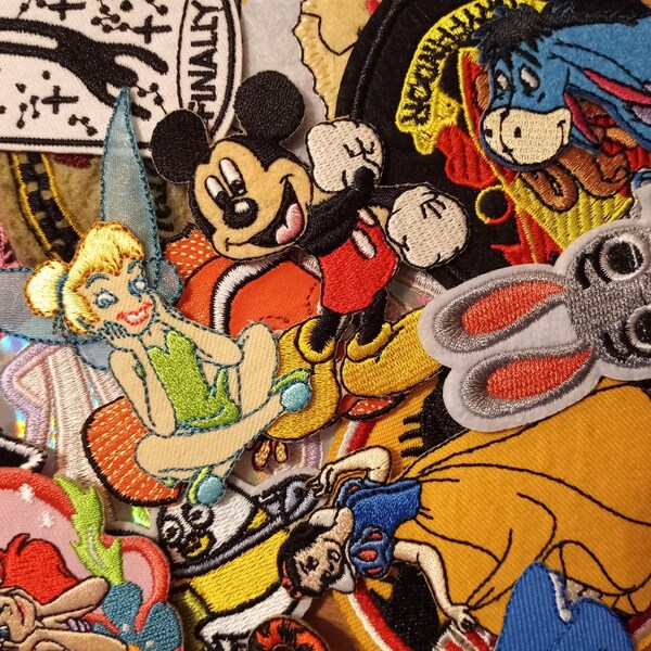 Cartoon Patches - Etsy