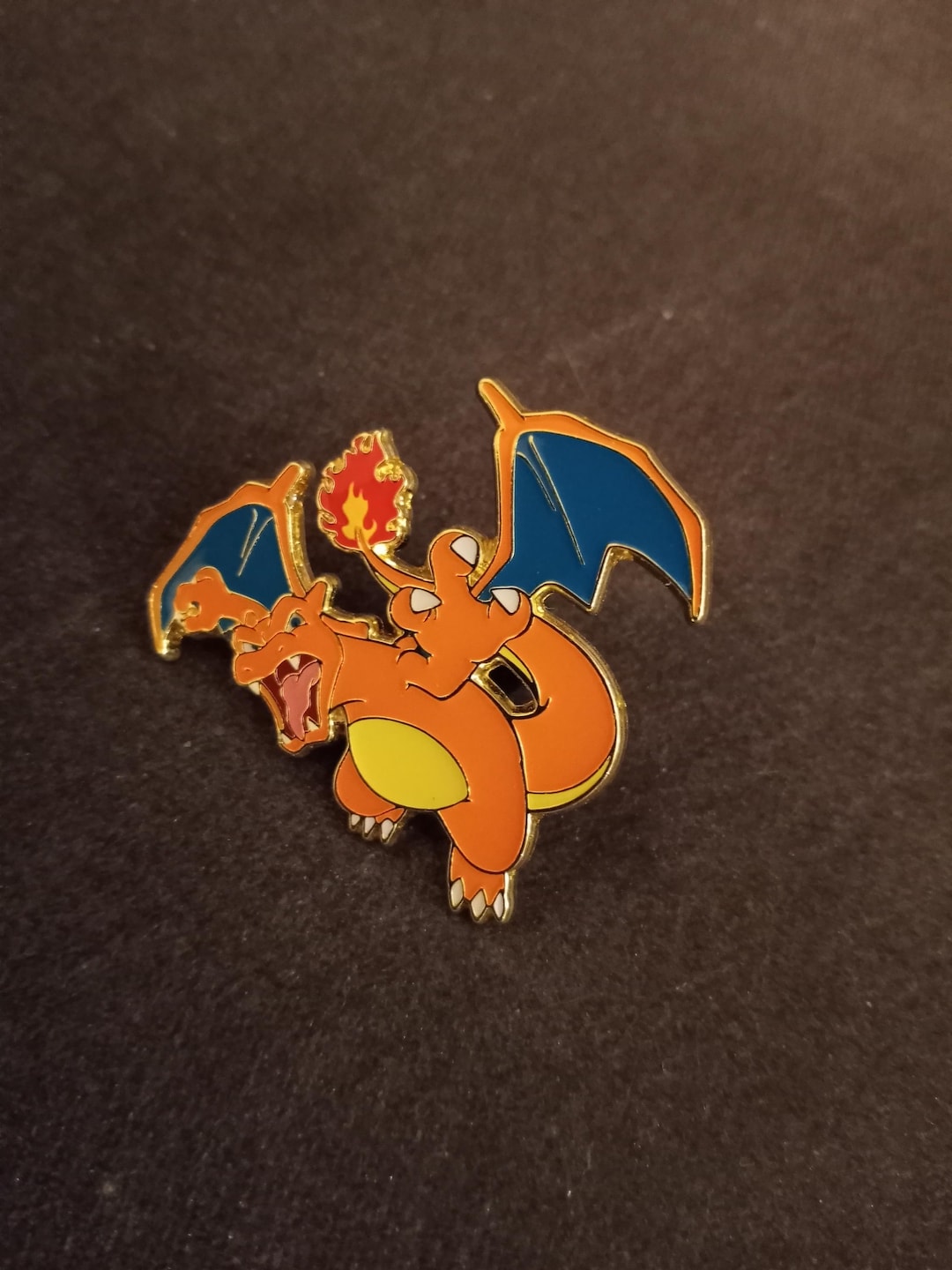 Charizard Enamel Pin,dragon,fire Type,flying Type,dragon Type,scaly ...