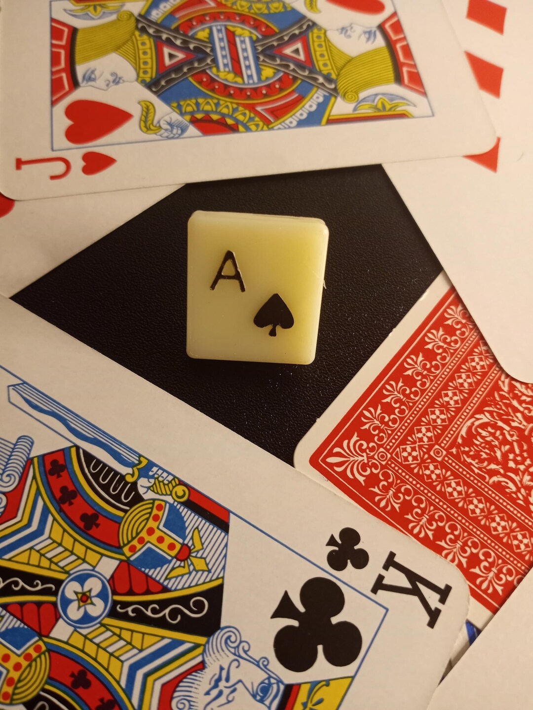 Ace of Spades Pin,playing Card Pin,vintage Game,ginnykub Pin,spades ...