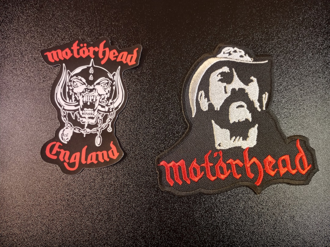 Motorhead Patch and Sticker Lotmotorheadmotorheadspeed - Etsy
