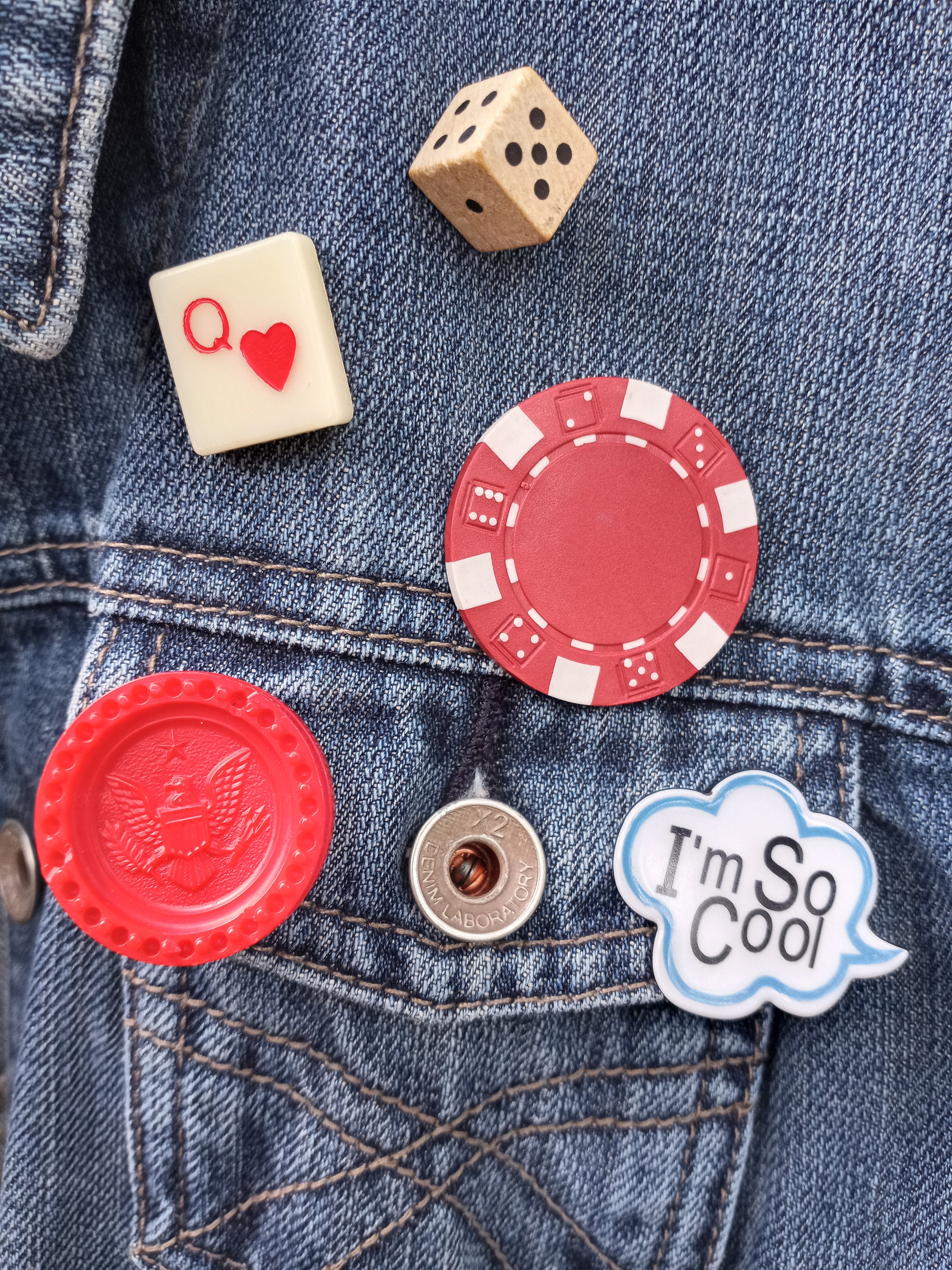 Wooden Dice Pin,dice Pin,gambling Pin,game Pin,gaming Pin,dnd,dungeons ...