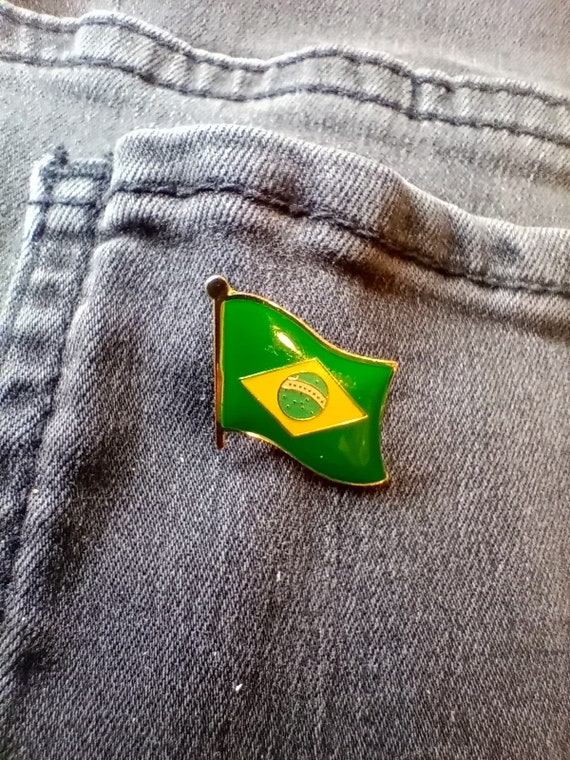 brazil pin,brazil flag,brazilian flag,brazilian,brasi… - Gem