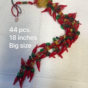 Good Luck Chili Pepper Charm for Feng Shui - Etsy