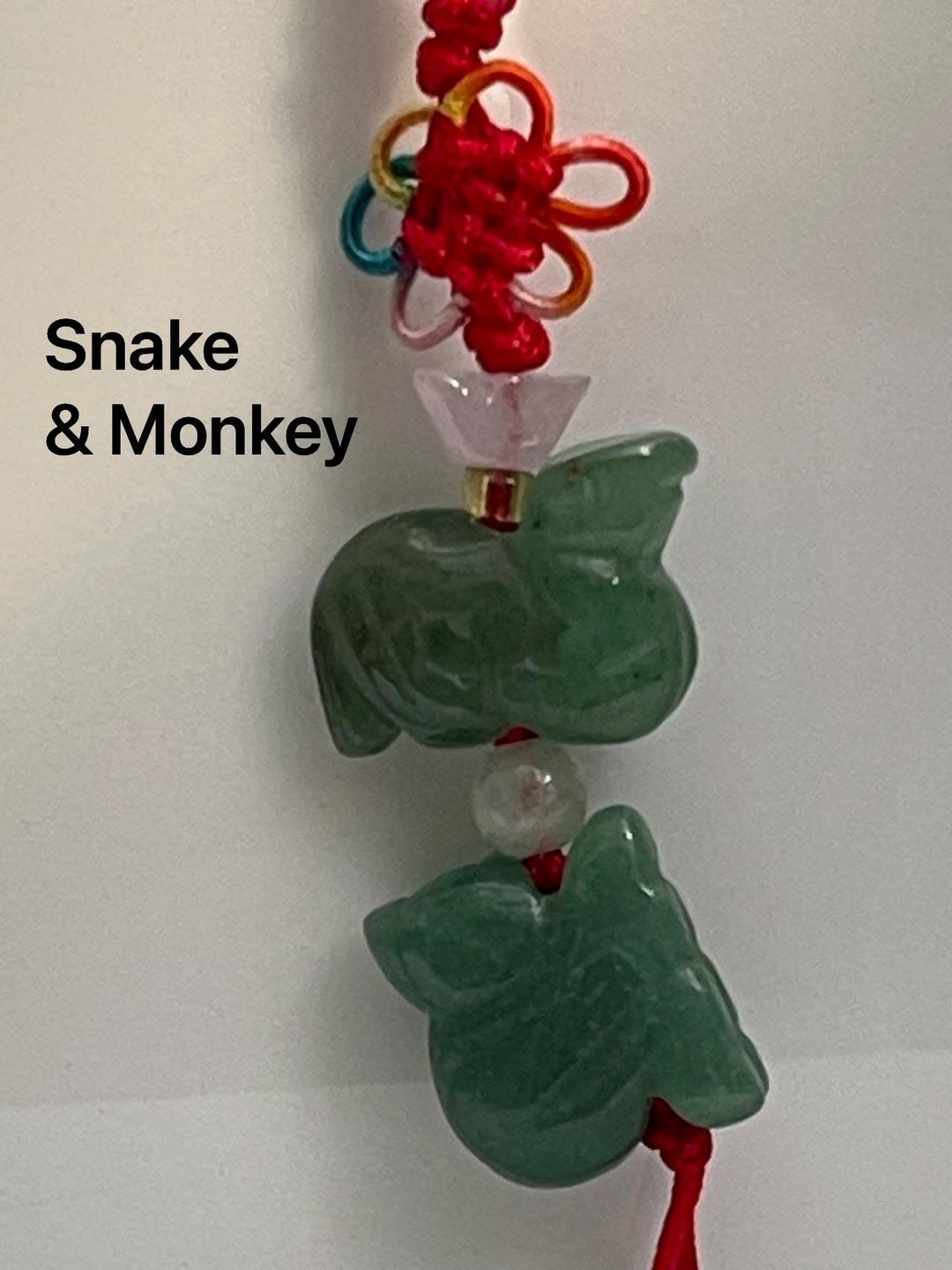 Snake & Monkey Rooster Ox Well Compatible Good Luck Charm for 2025 - Etsy
