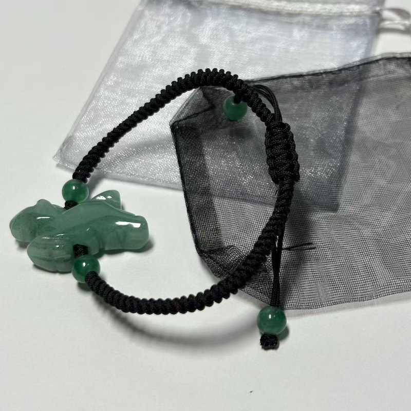 Jade Fire Horse Bracelet - Etsy