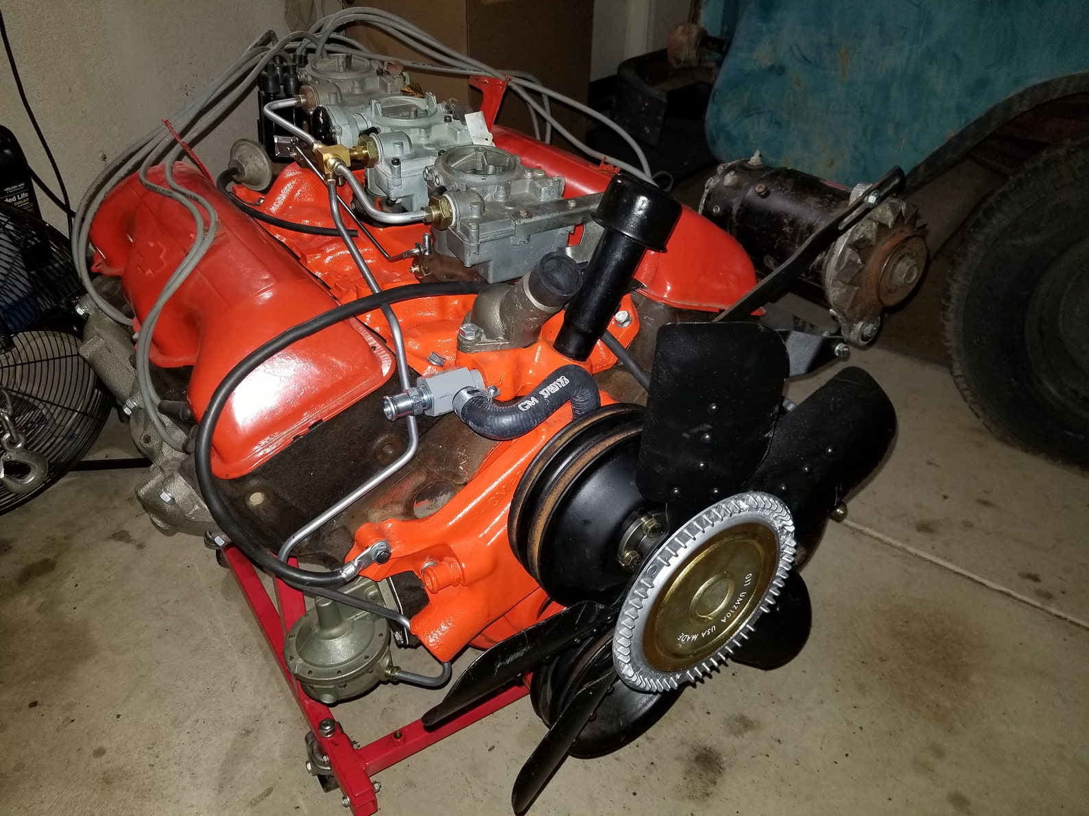 Chevy 348 Engine With Accessories, Numbers Matching - Etsy