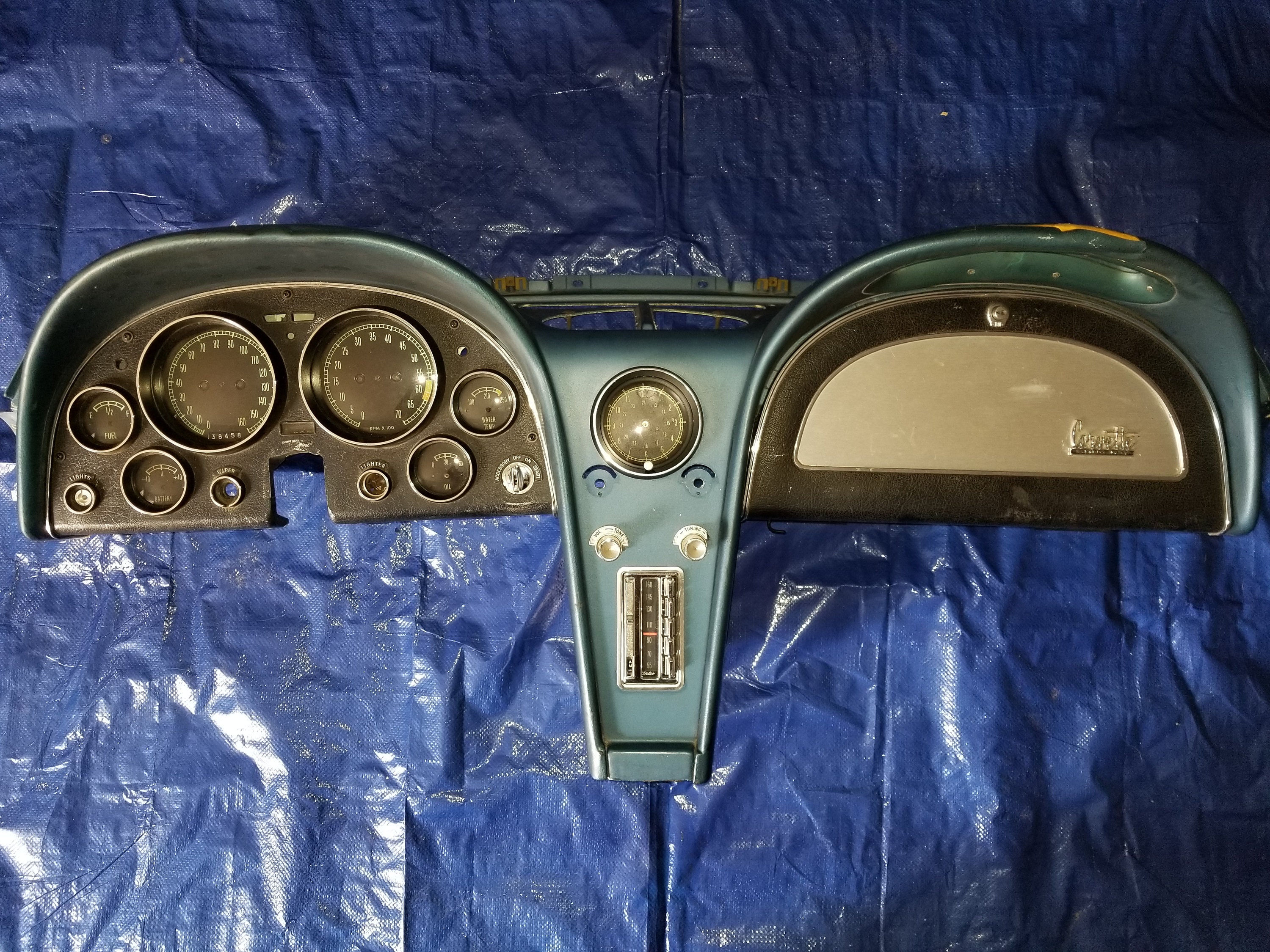 1963 - 1967 Corvette C2 Dash W/accessories Pre-owned - Etsy Canada