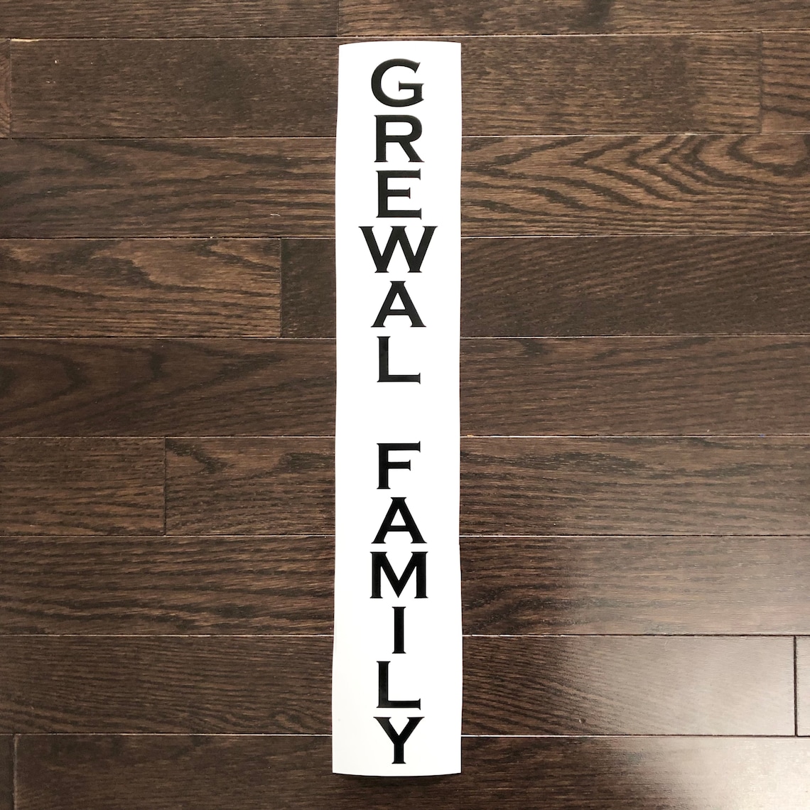 Vertical Vinyl Stickers, Vertical Vinyl Decals, Vertical Lettering ...