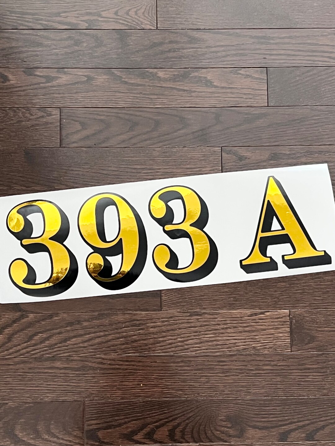 Gold Leaf Style Transom Fanlight Window Front Door Numbers, Victorian ...