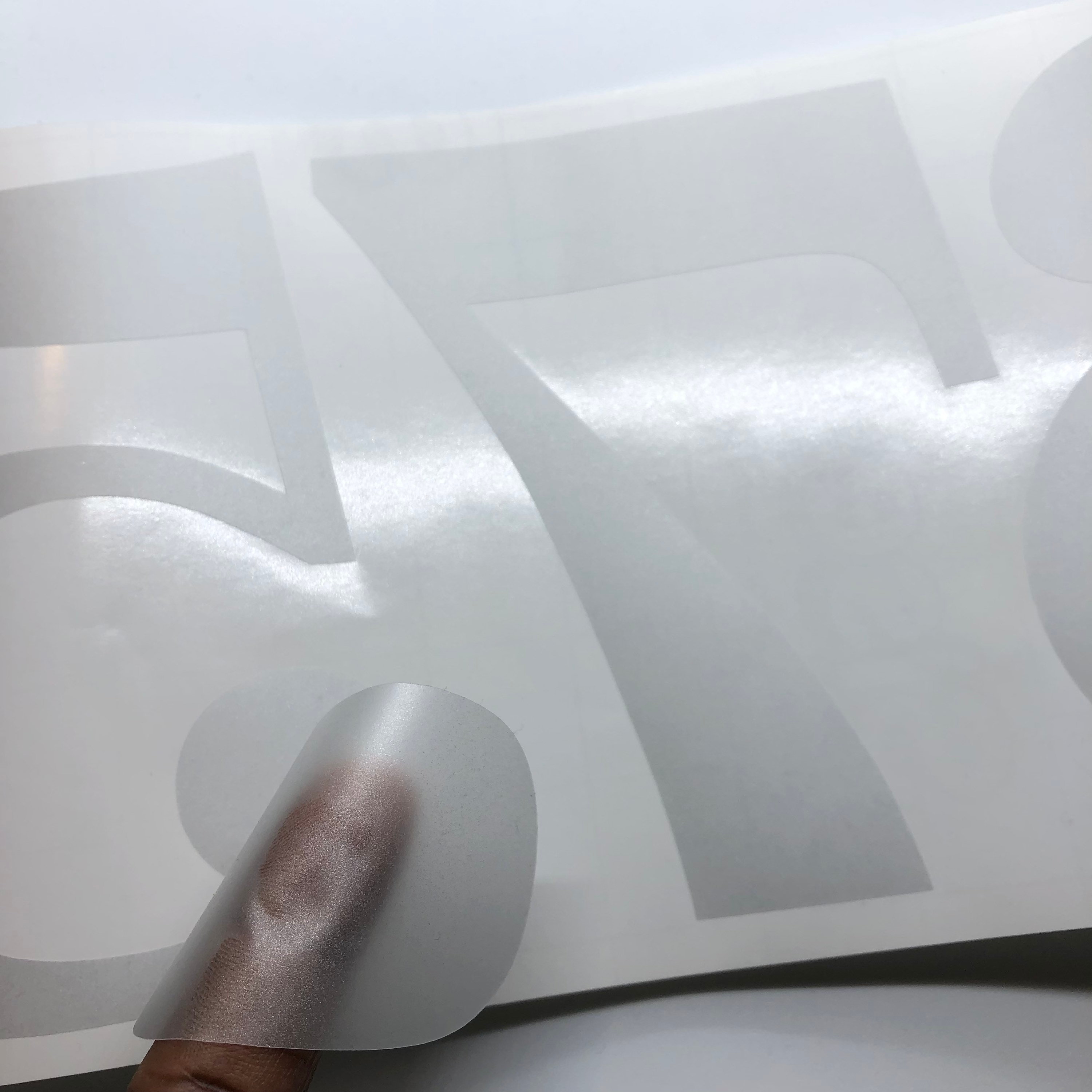 5” Frosted Fanlight Door Numbers, Front Door Number Decal, Etched Glass ...