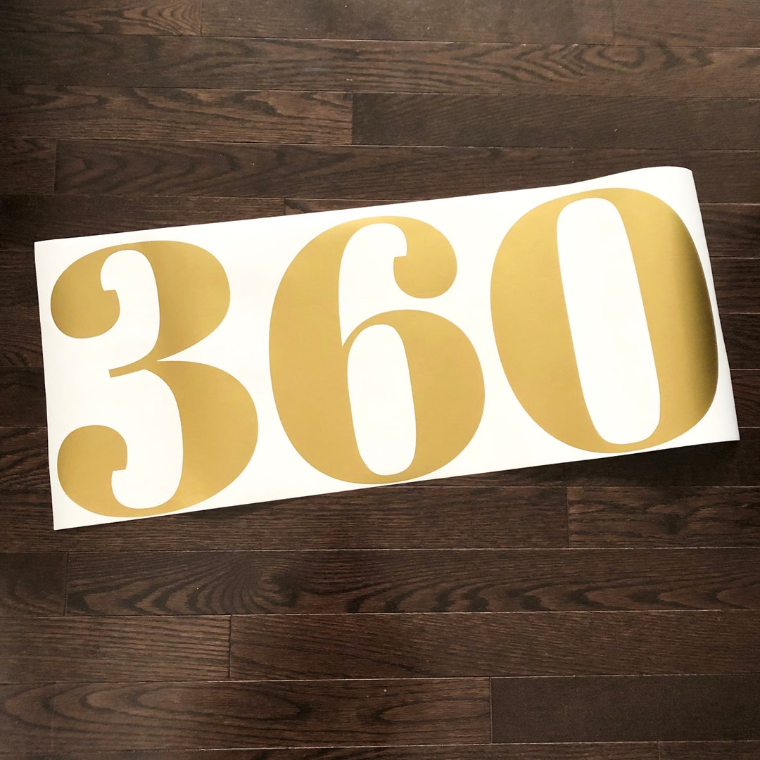 7 Classic Front Door House Number Stickers, White Fanlight Door Numbers ...