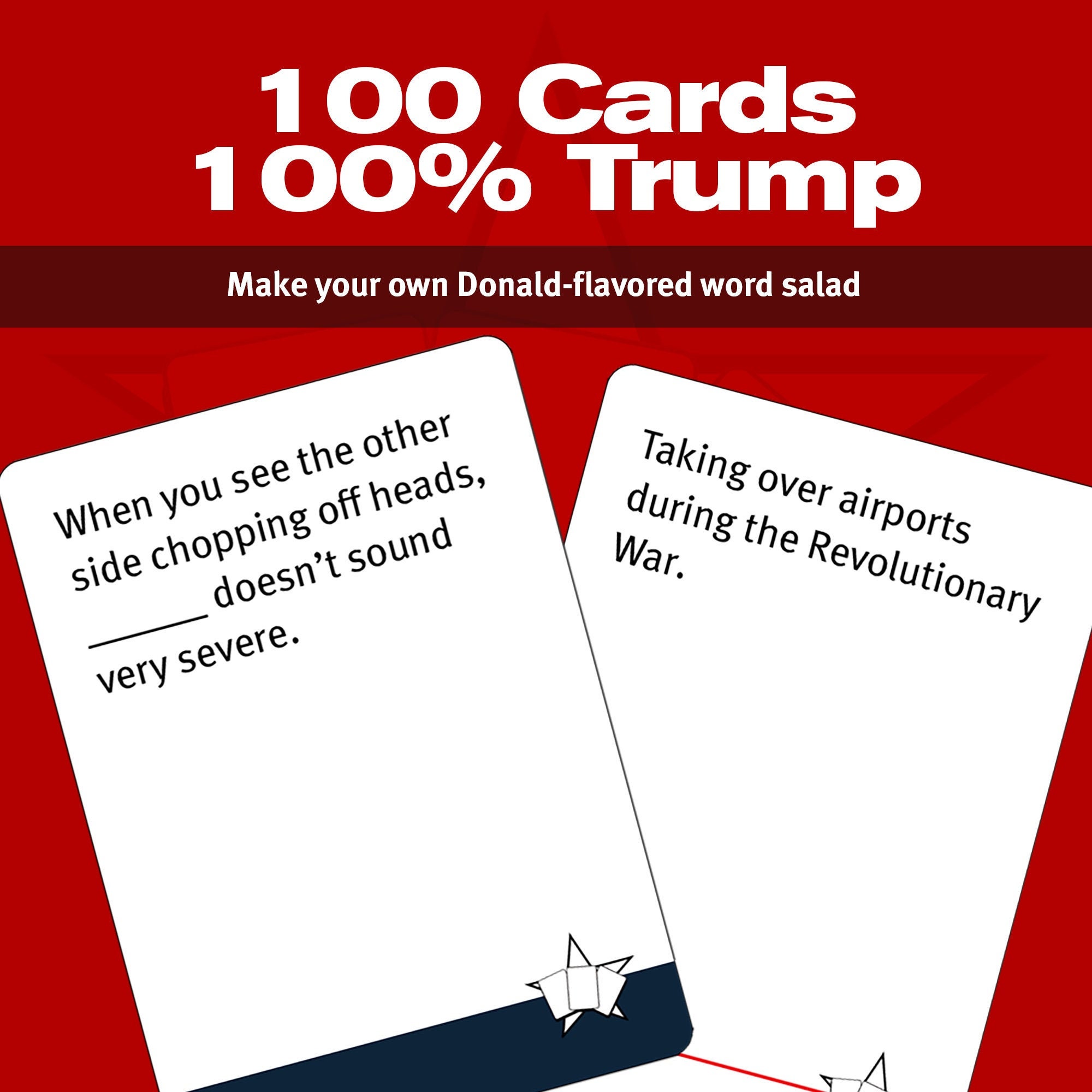 Covfefe Against Democracy — the Printable Trump Word Salad Card Game - Etsy
