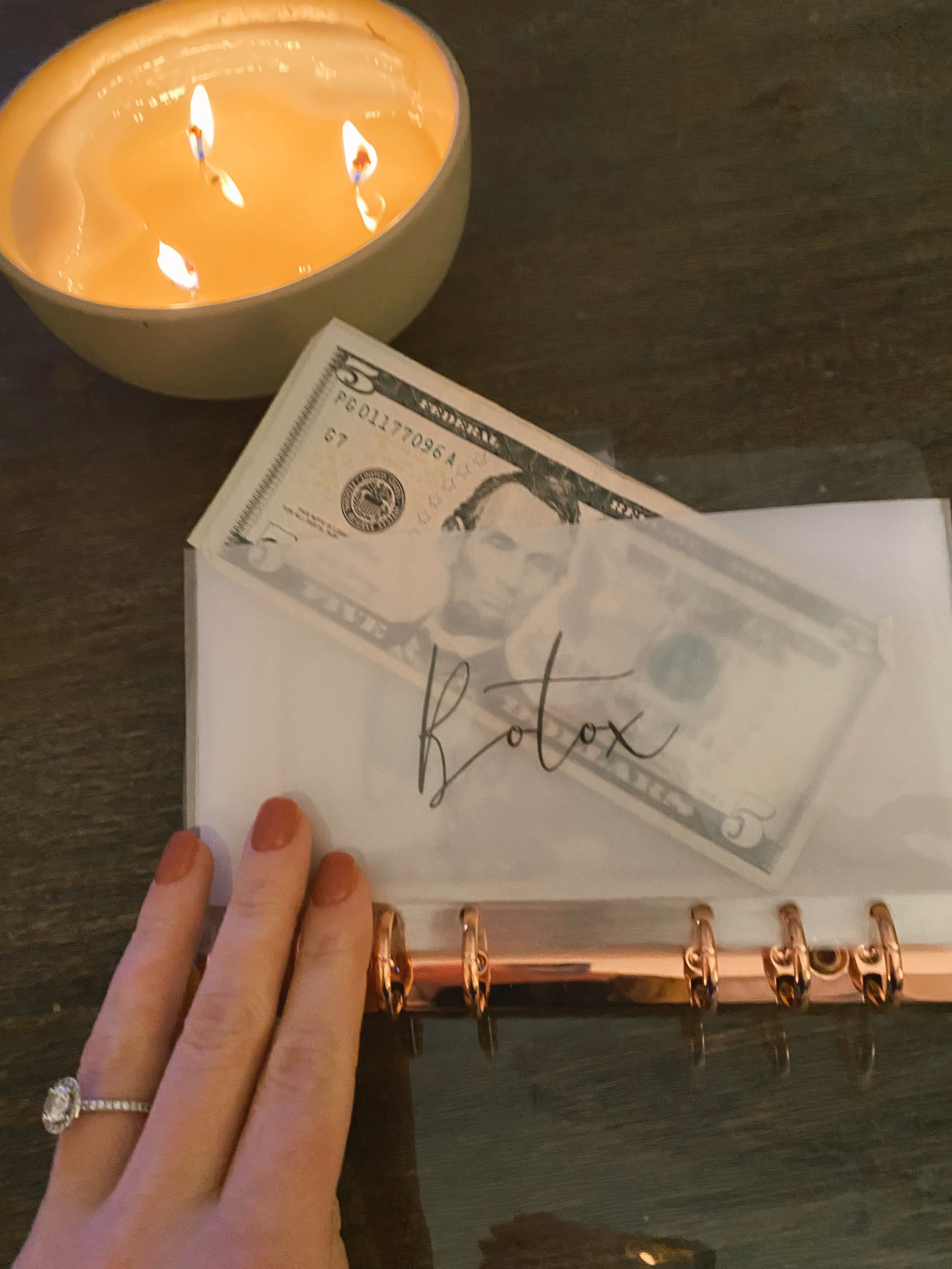 Personalized Frosted Cash Envelopes A6 Size - Etsy
