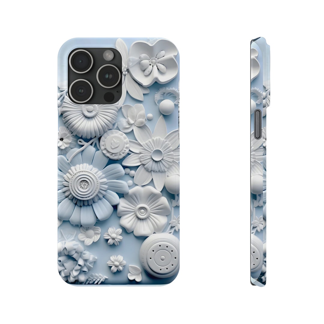 Cute 3D Floral iPhone Case Cute Flower Phone Cover for iPhone - Etsy