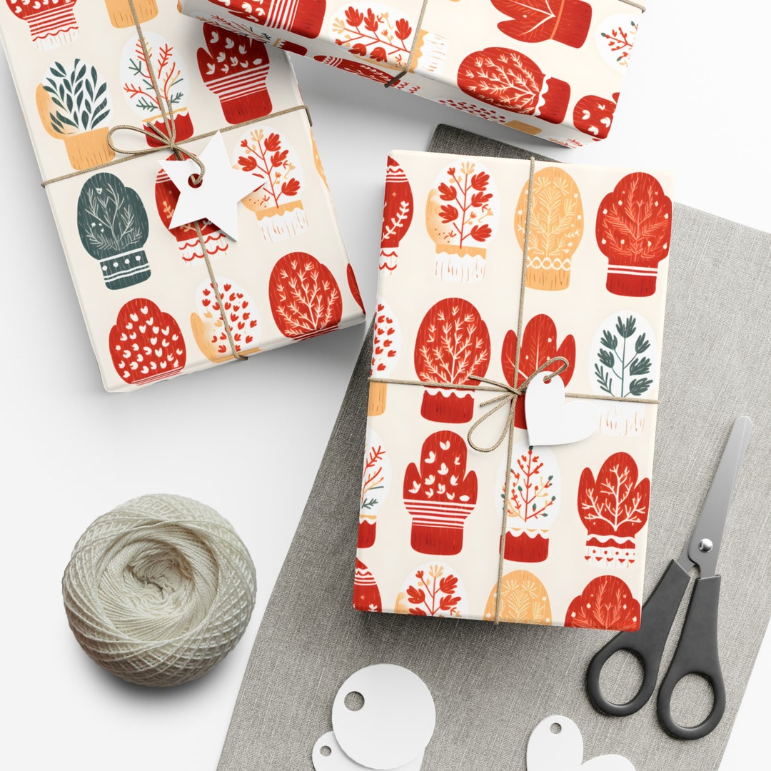 Cute Christmas Wrapping Paper 12 Feet Holiday Gift Wrap - Etsy