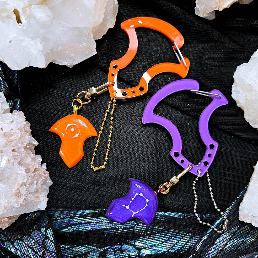 FFXIV Azem Emet-selch Carabiner Keychain - Etsy