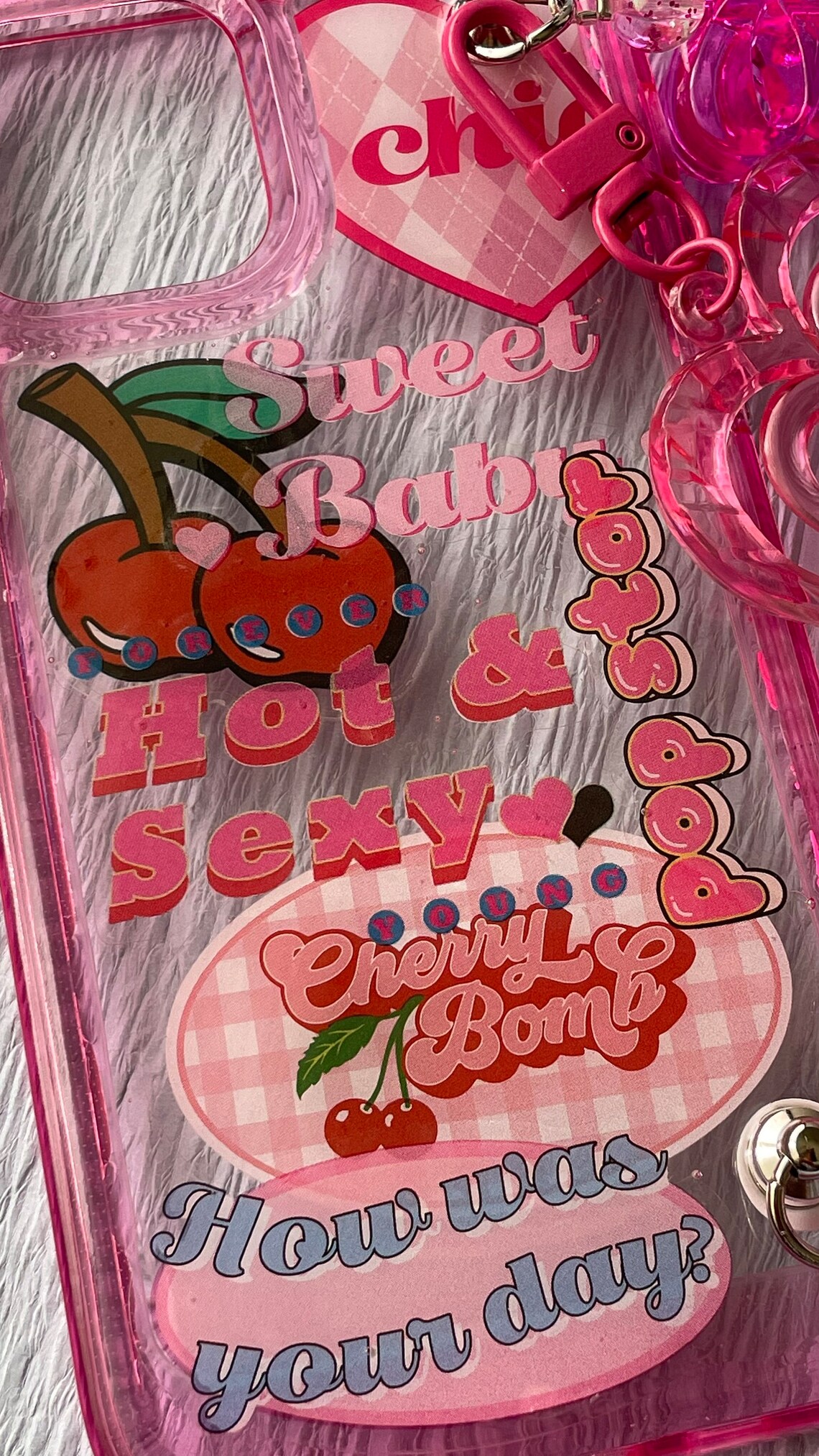 Made to Order Y2K Aesthetic Resin Phone Case With a Handmade - Etsy