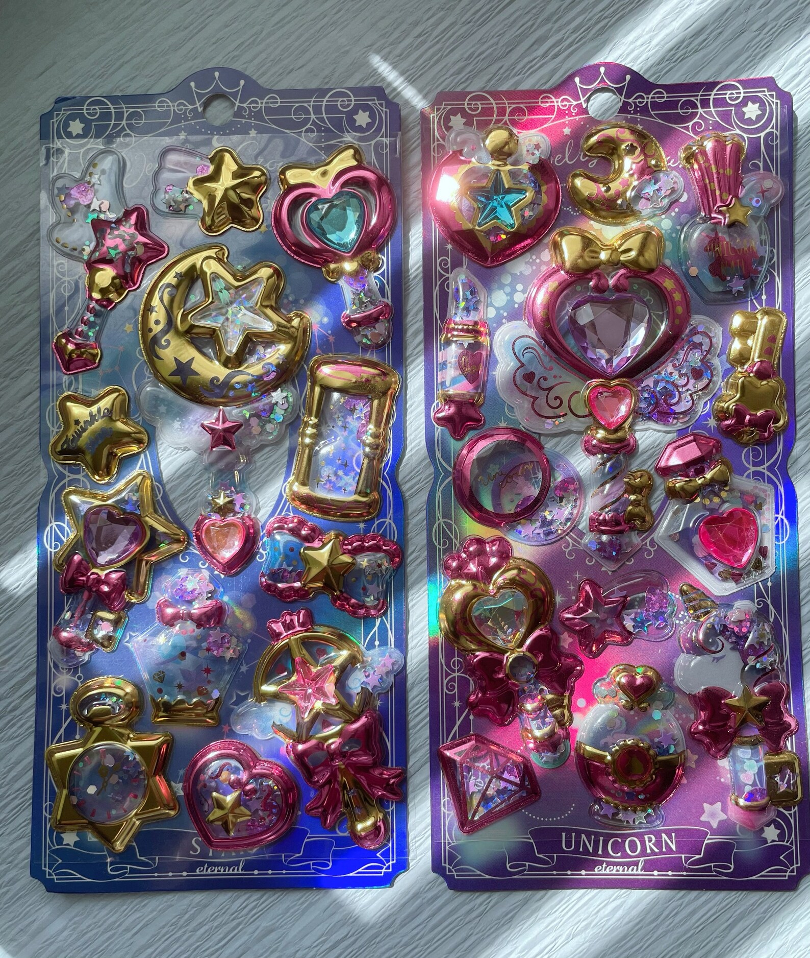 Kawaii Magic Fairy Wands Stickers Sheets. Sailor Moon Style | Etsy