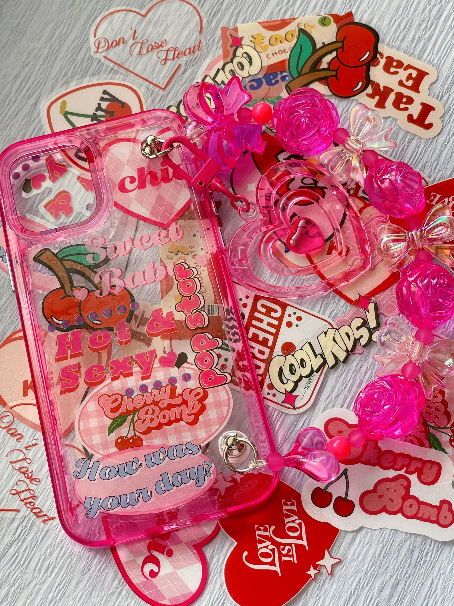 Made to Order Y2K Aesthetic Resin Phone Case With a Handmade - Etsy