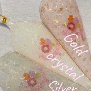 Decoden Cream, 70g, Silicone Whipped Deco Cream, Glitter Filled ...