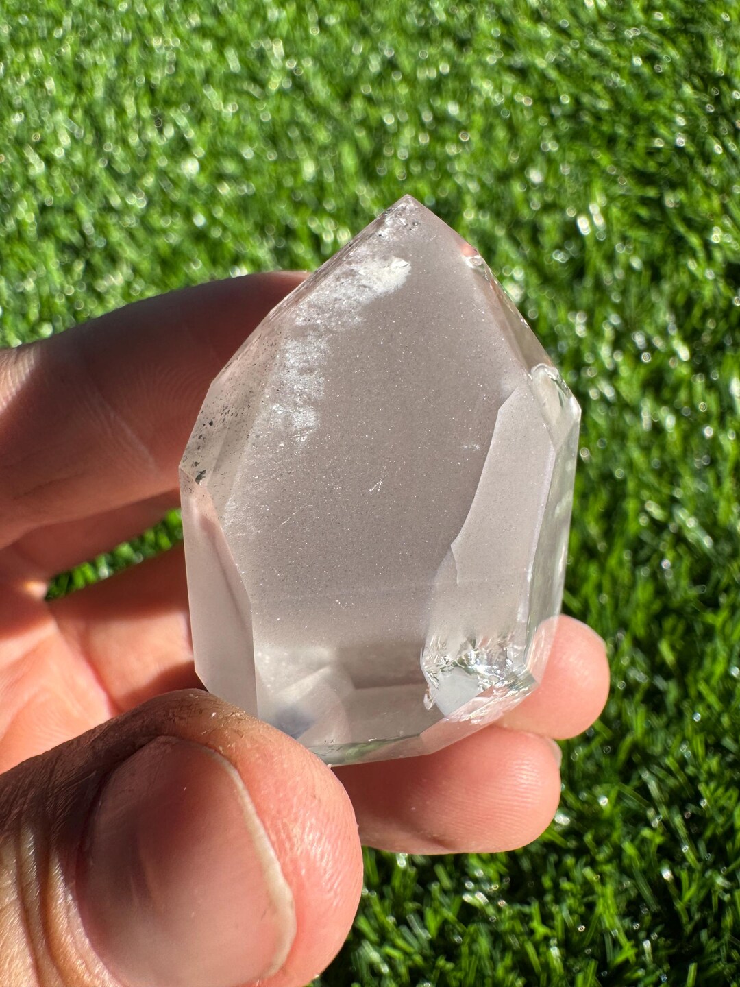 Silver Lithium in Quartz From Brasil - Etsy