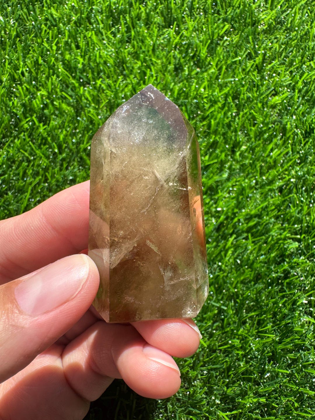 Natural Citrine Tower | Handpicked From Brazil | Polished Real Citrine ...