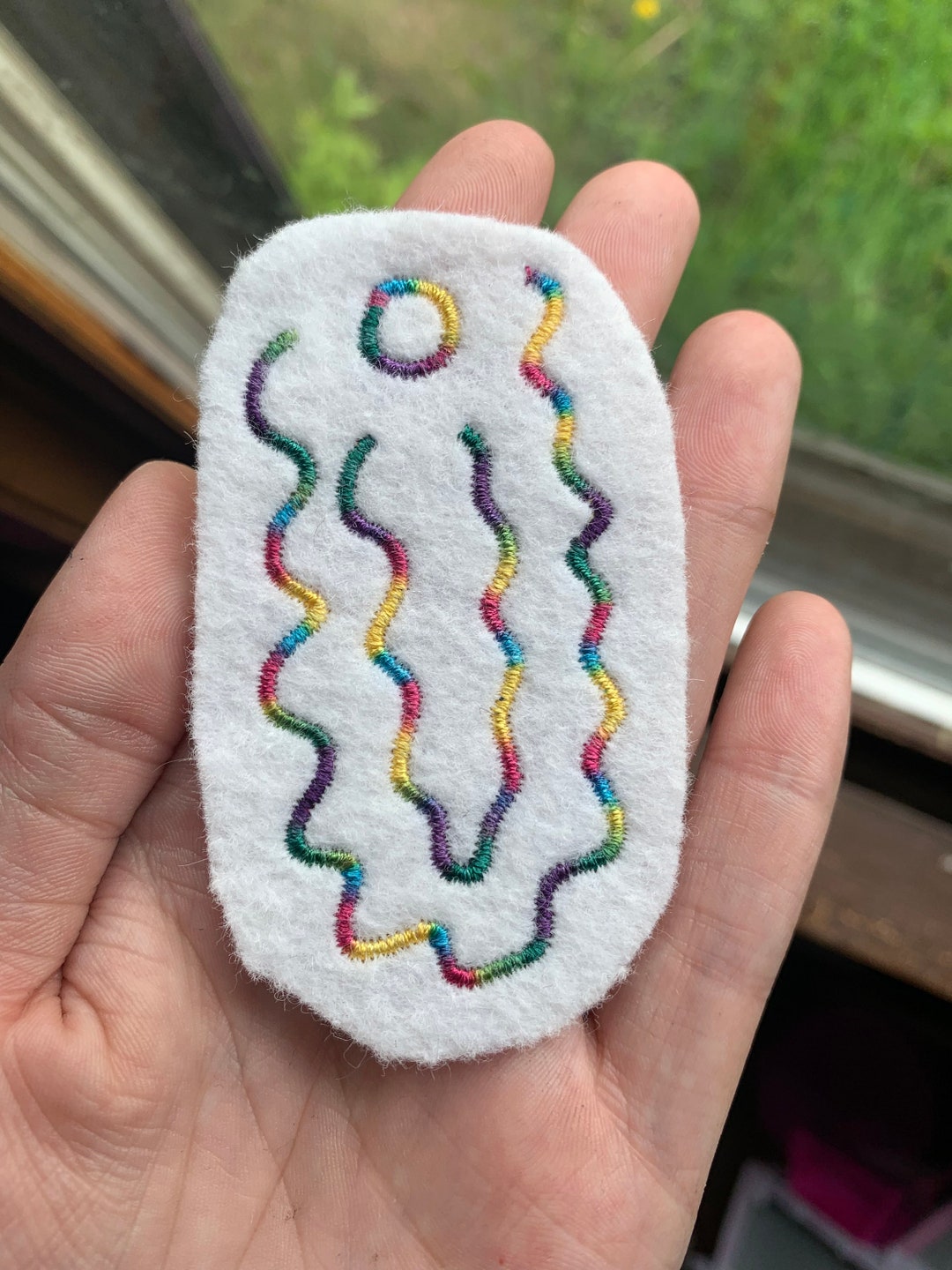 Vulva Art Rainbow Patch - Etsy