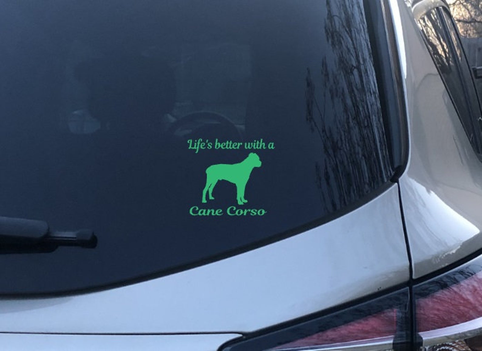 Cane Corso Decal - Life's Better With A Cane Corso Sticker - Car and ...