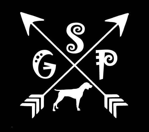 German Shorthaired Pointer Car Decal - GSP Sticker - Pointer Laptop ...