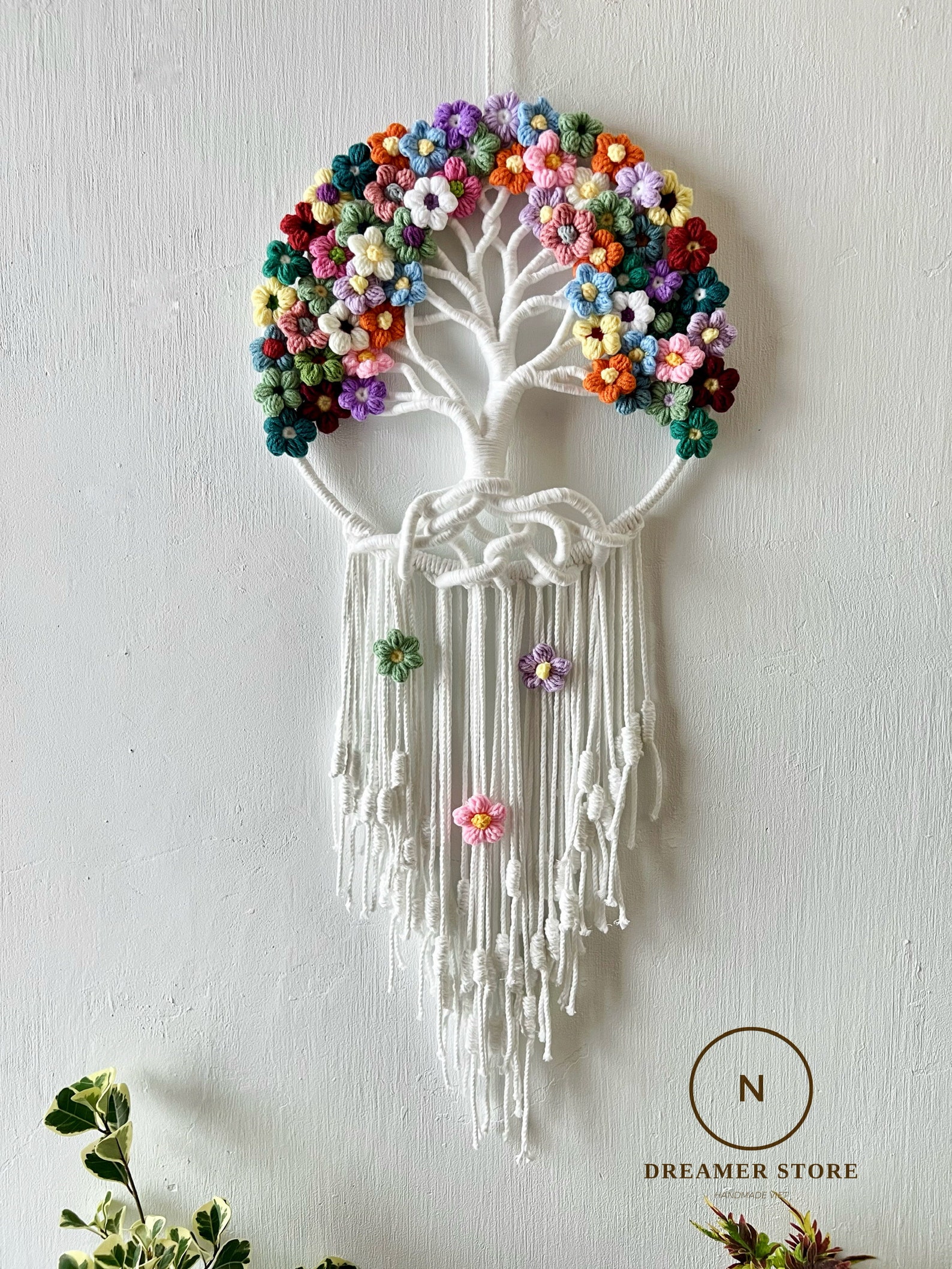Tree of Life Macrame Wall Hanging Handmade Macrame Wall - Etsy
