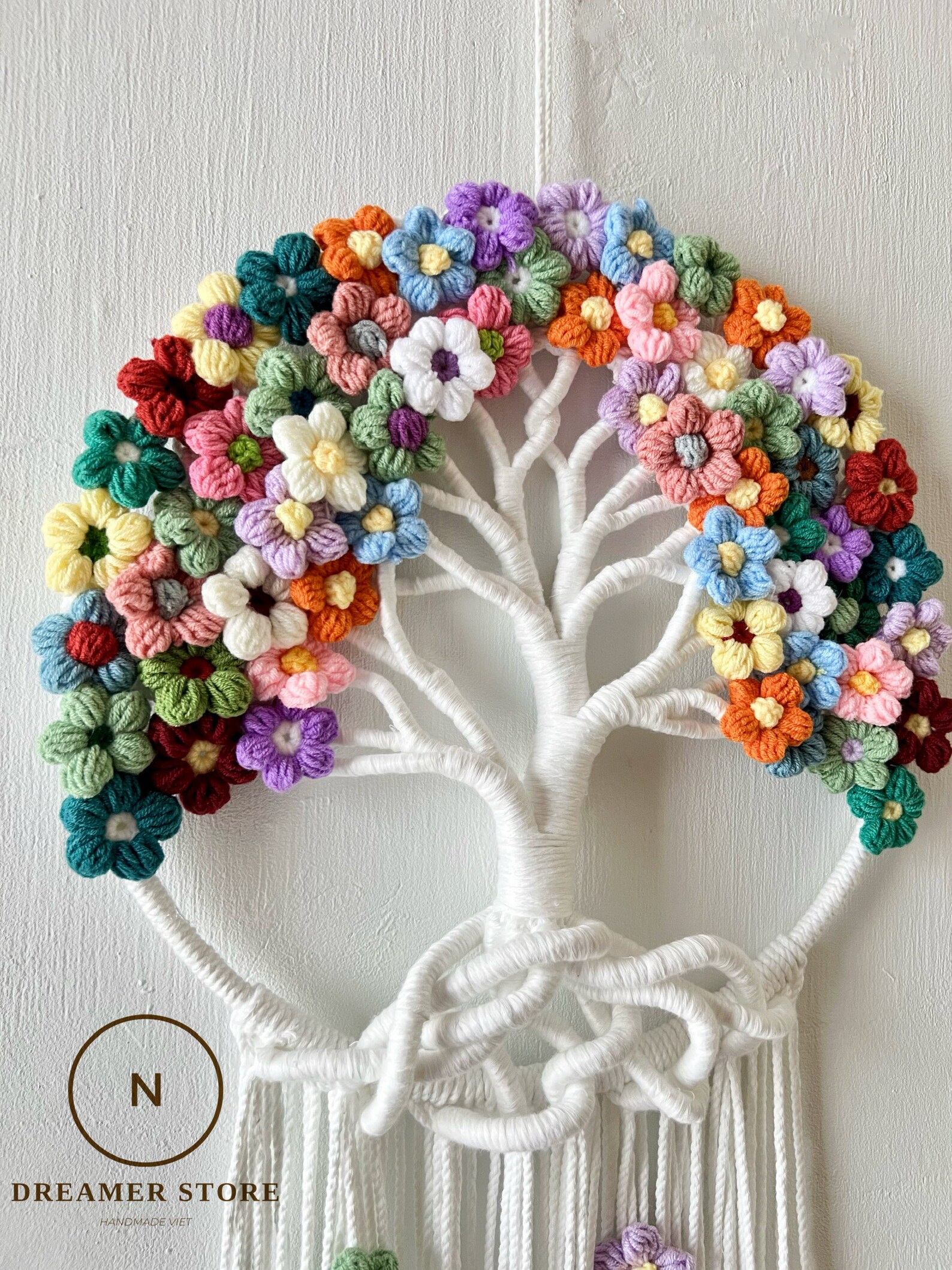 Tree of Life Macrame Wall Hanging Handmade Macrame Wall - Etsy