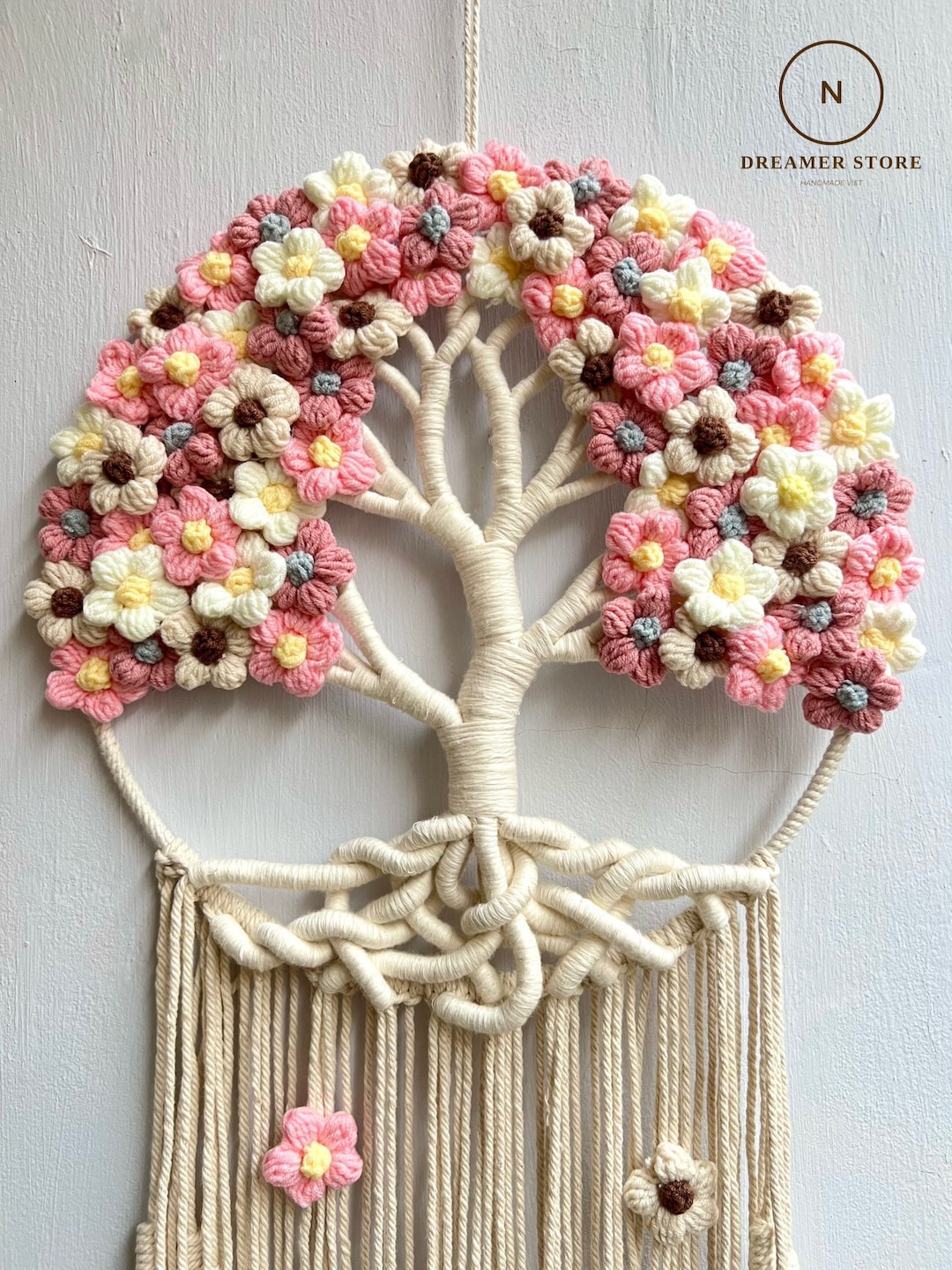 Tree of Life Custom Macrame, Tree of Life Macrame Wall Hanging ...