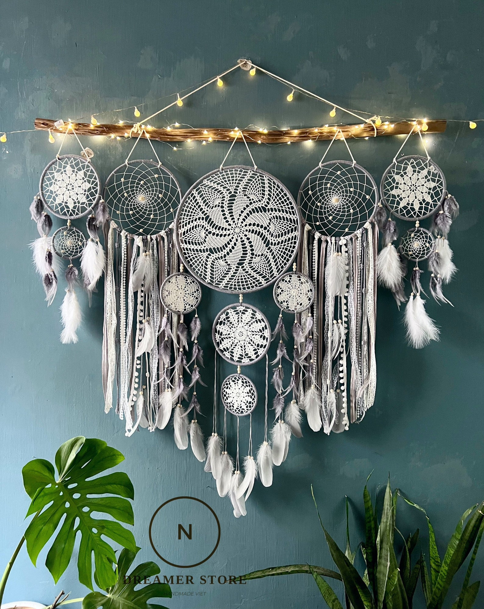 Dreamcatcher Wall Hanging, Dreamcatcher Decorate the Headboard ...
