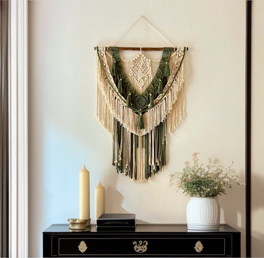 Custom Handmade Macrame Wall Hanging - Add Personality to Your Home ...