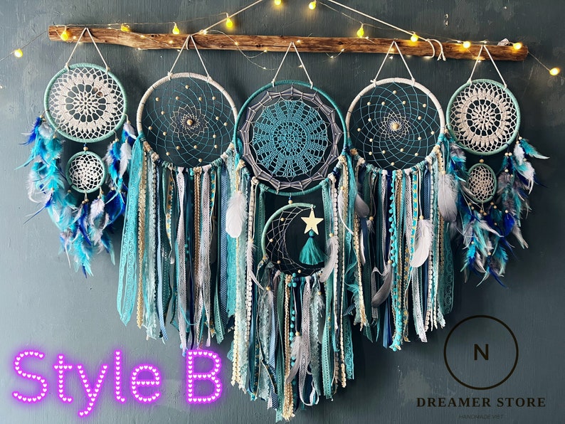 Dream Catcher Hanging by the Bed Boho Dreamcatcher - Etsy