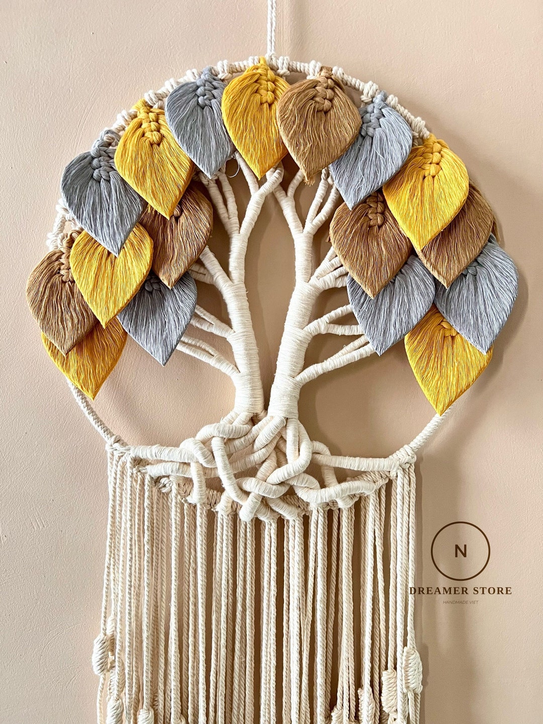 Tree of Life Macrame Wall Hanging, Handmade Macrame Wall Hanging, Gift ...