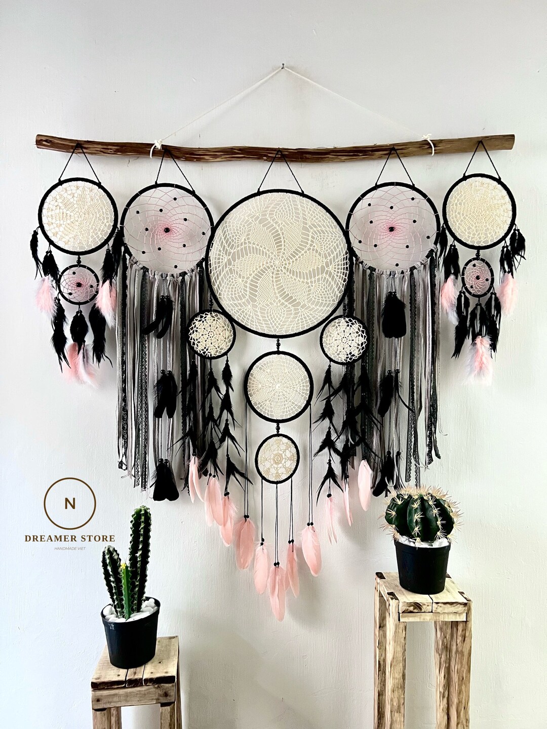 Dreamcatcher Wall Hanging, Dreamcatcher Decorate the Headboard ...