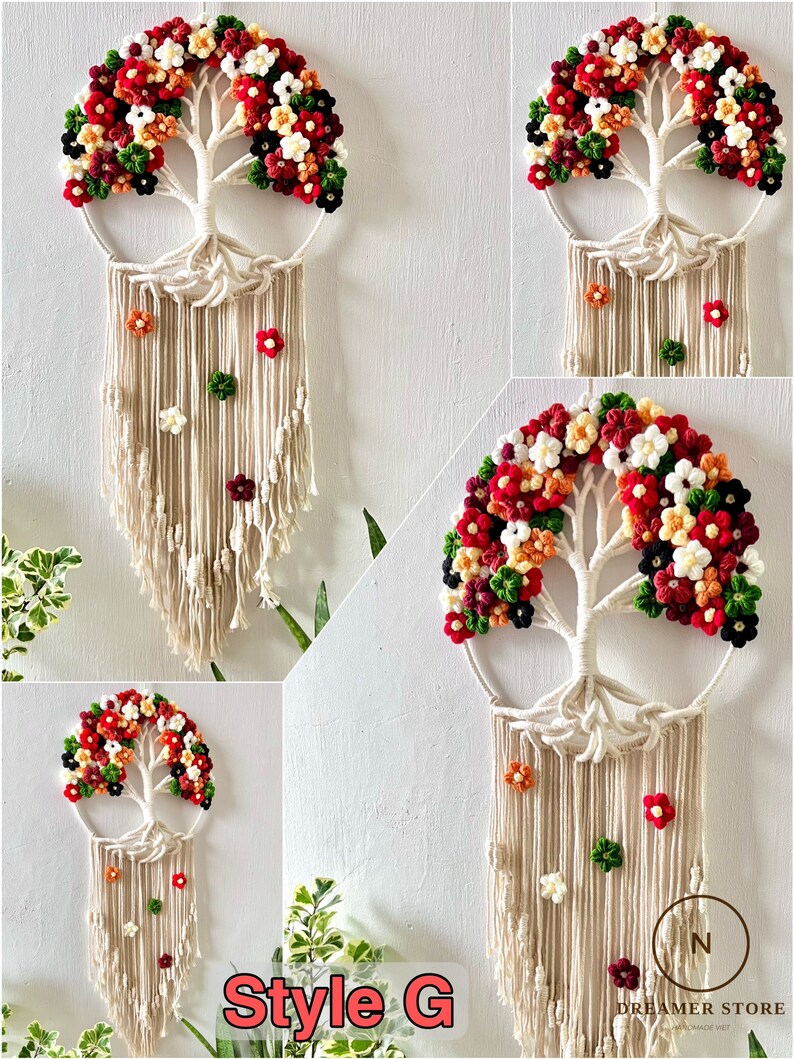 Tree of Life Macrame Wall Hanging, Handmade Macrame Wall Hanging, Gift ...