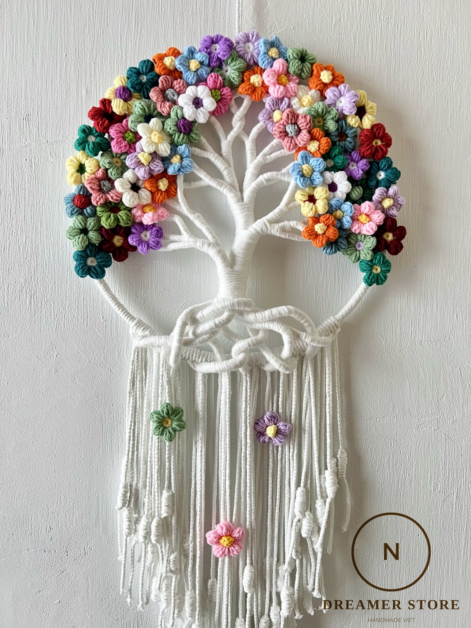 Tree of Life Macrame Wall Hanging Handmade Macrame Wall - Etsy