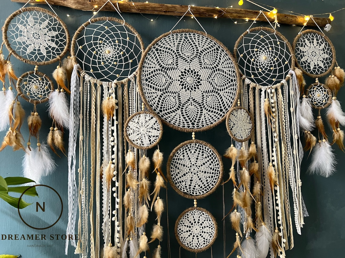 Dreamcatcher Wall Hanging Dreamcatcher Decorate the - Etsy