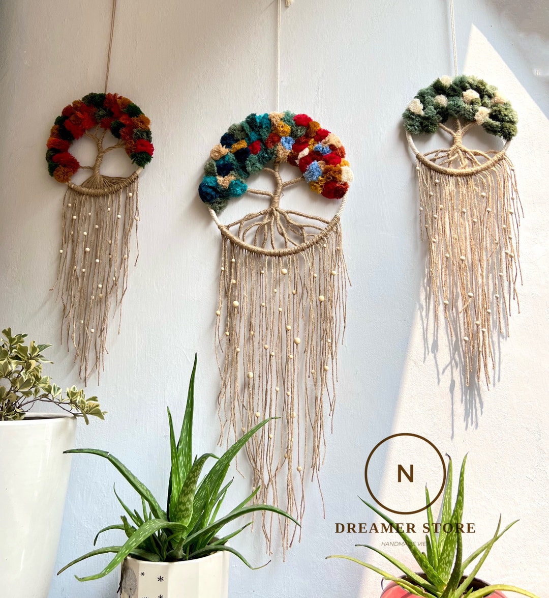 Tree of Life Macrame Wall Hanging, Handmade Macrame Wall Hanging, Gift ...