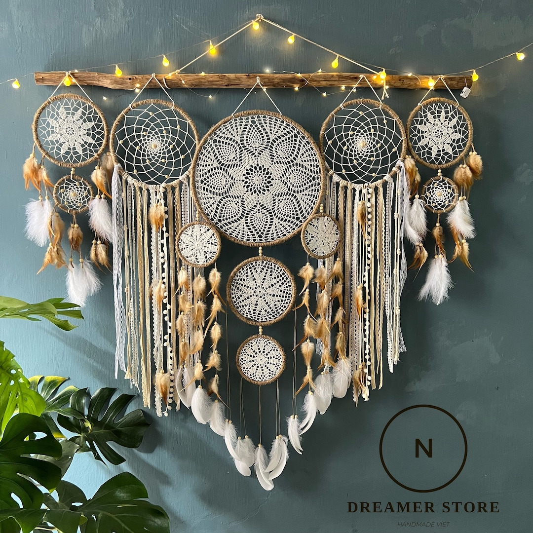 Dreamcatcher Wall Hanging, Dreamcatcher Decorate the Headboard ...
