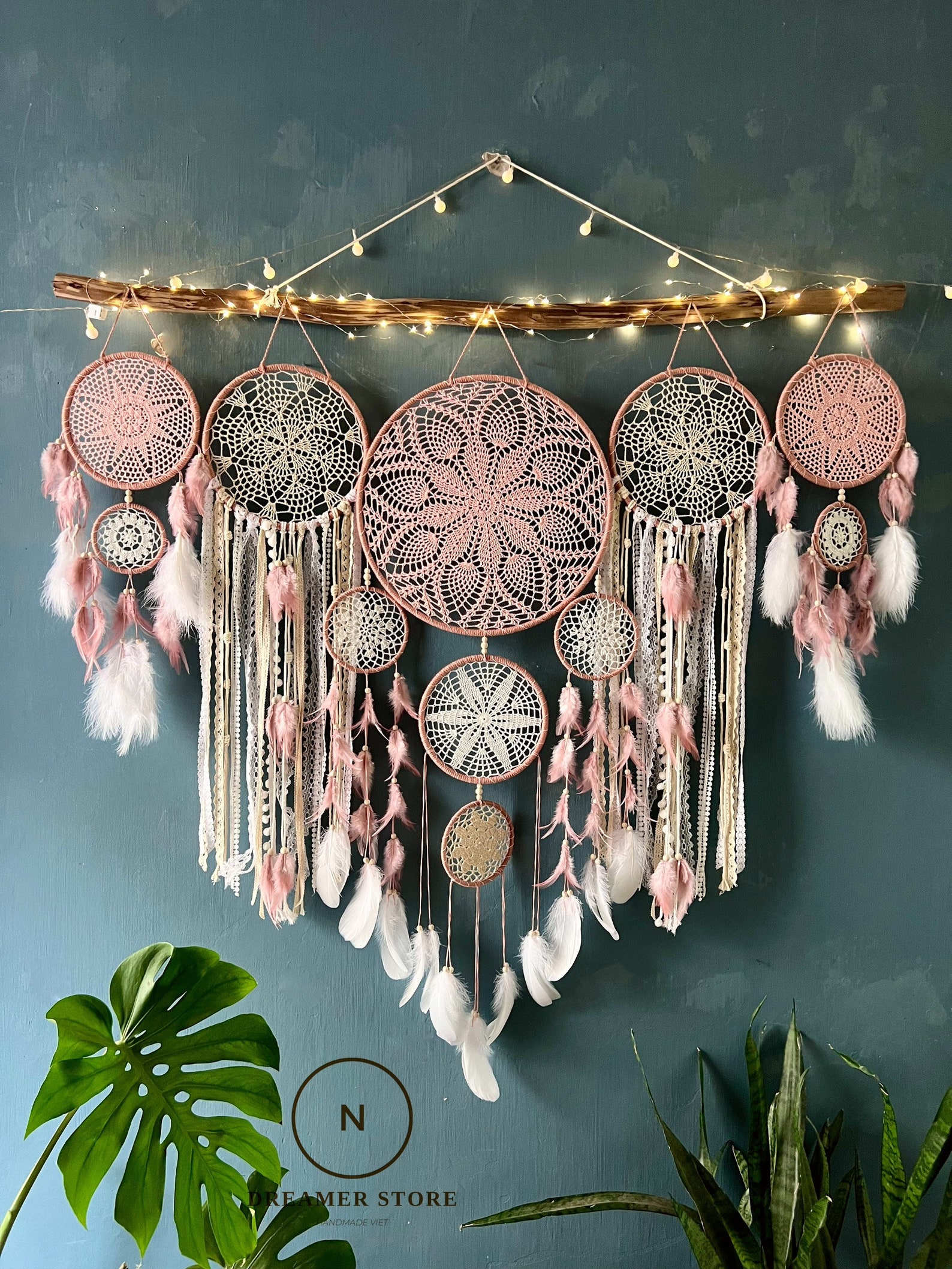 Dreamcatcher Wall Hanging, Dreamcatcher Decorate the Headboard ...