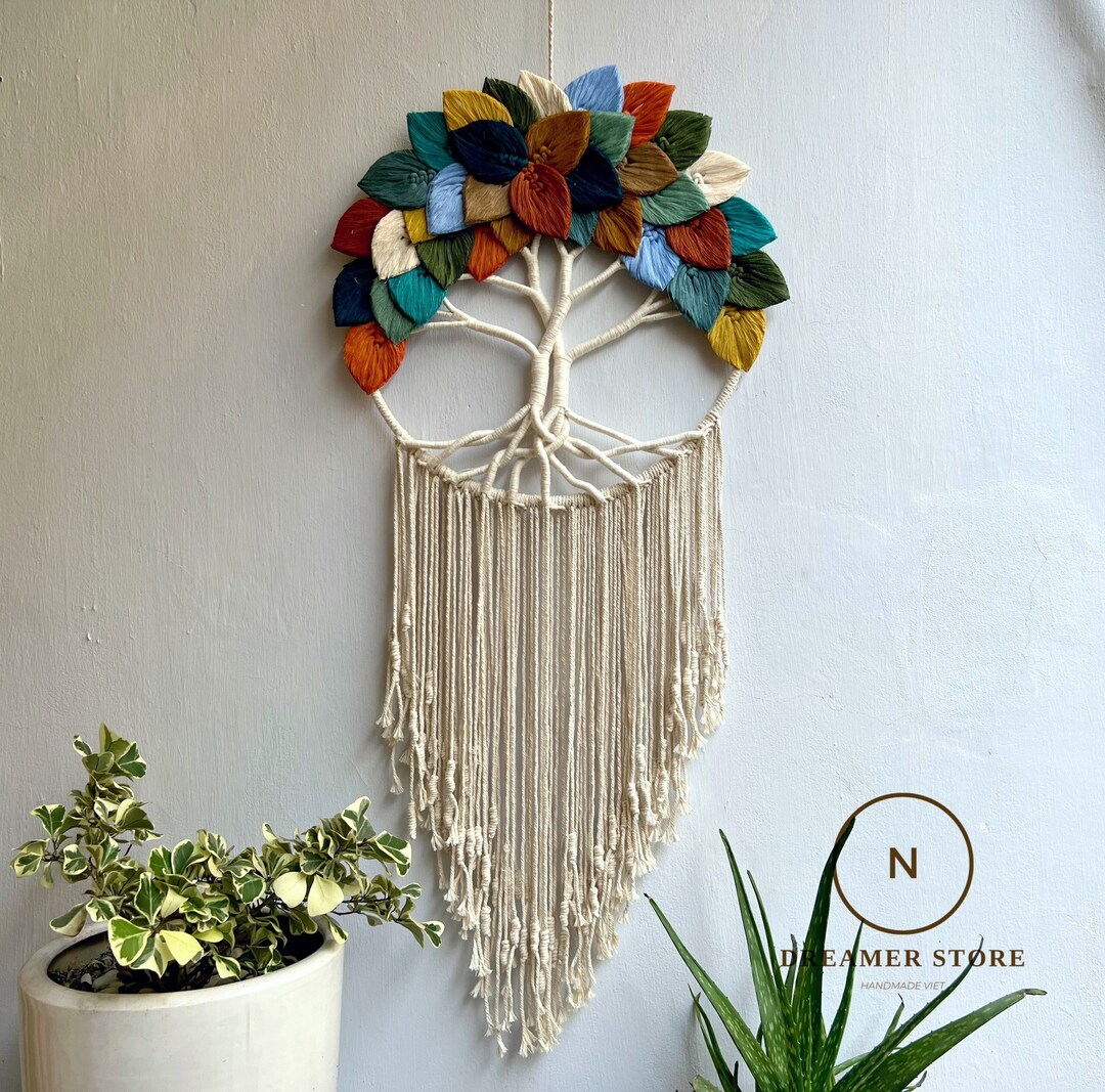 Tree of Life Macrame Wall Hanging, Handmade Macrame Wall Hanging, Gift ...