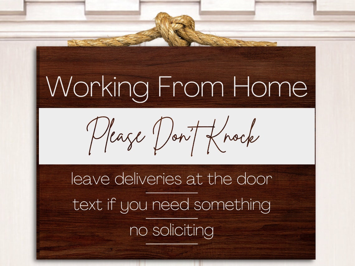 Working From Home SVG, SVG for Working From Home Sign, Svg for Work ...