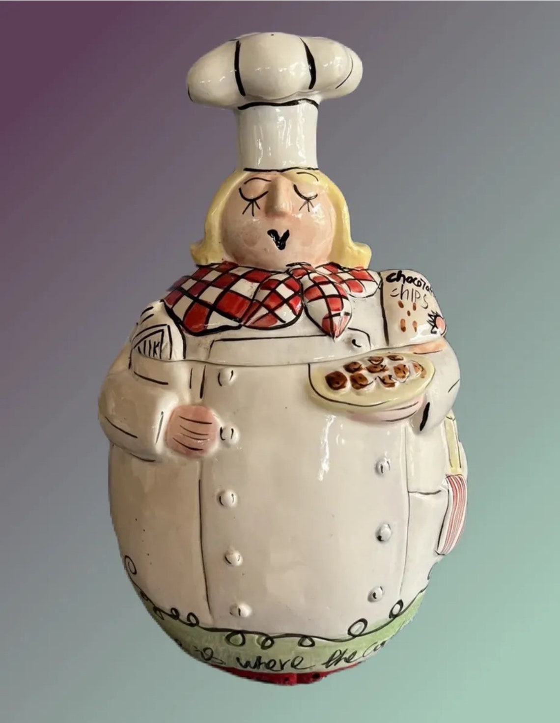Mom Chef Cookie Jar - Etsy