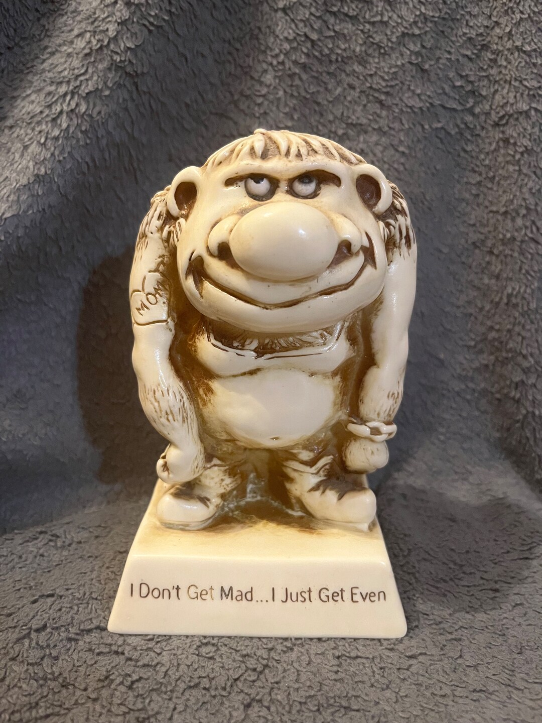 Vintage 1978 Russ Berrie & Co. “I Don't Get Mad I Just Get Even ...