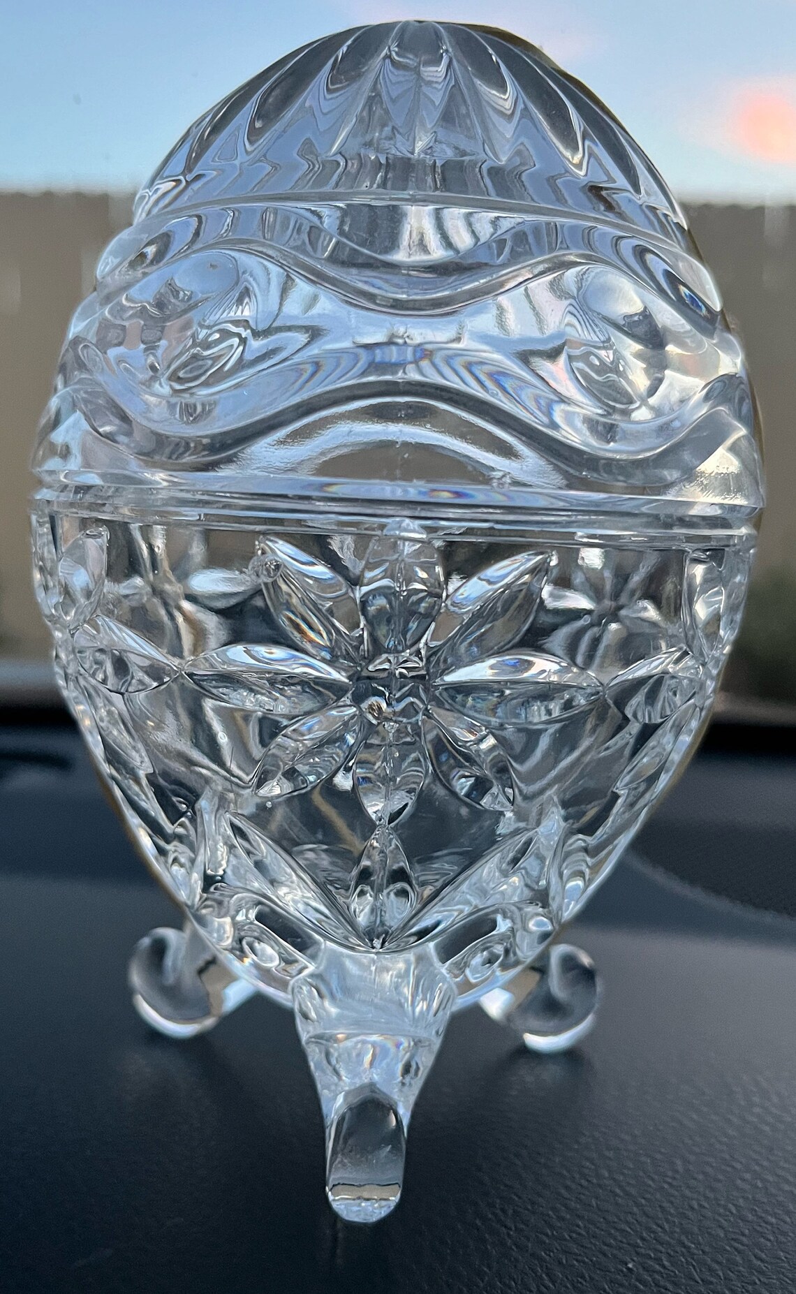 Fifth Avenue Crystal Egg - Etsy