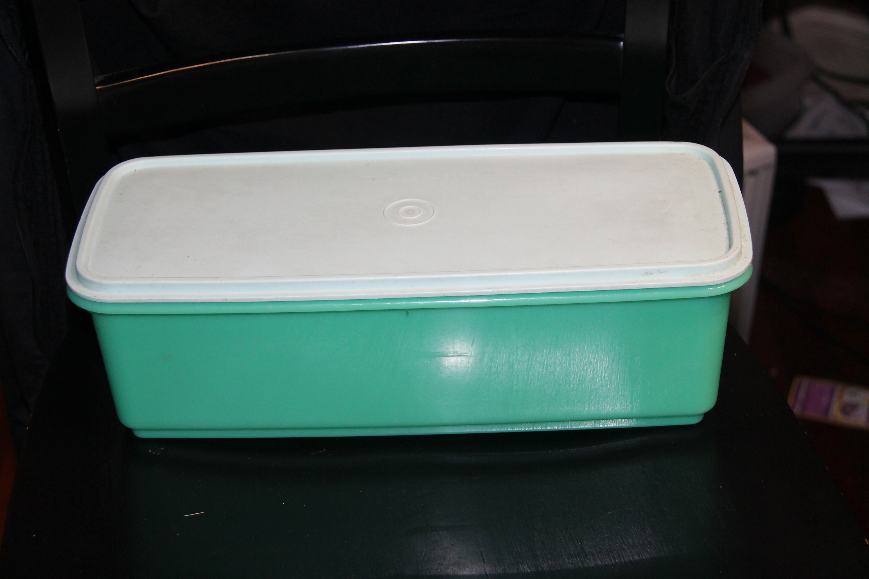 Green and Mint Tupperware Veggie Keeper | Etsy