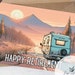 Camper Retirement Card: Mountain Adventure (5x7 Inch Printable PDF) - Etsy